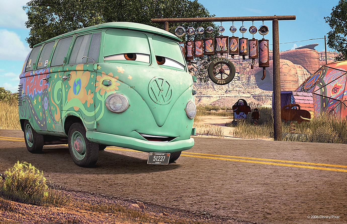 Fillmore - Der Bulli aus Cars - Games und Movies - VWBUSFORUM.CH