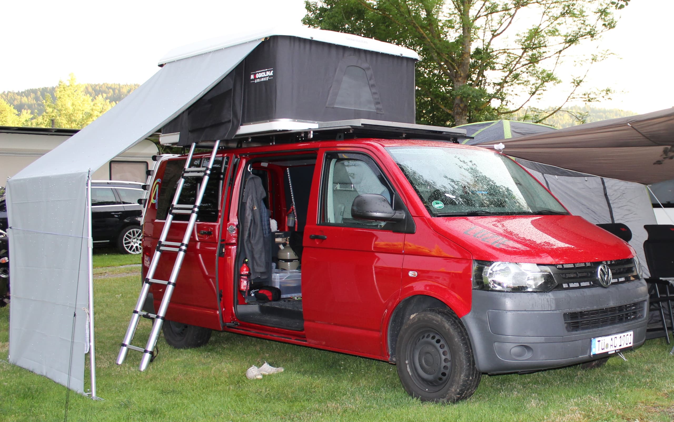 Spannende Vw T5 Dachzelt Fotos